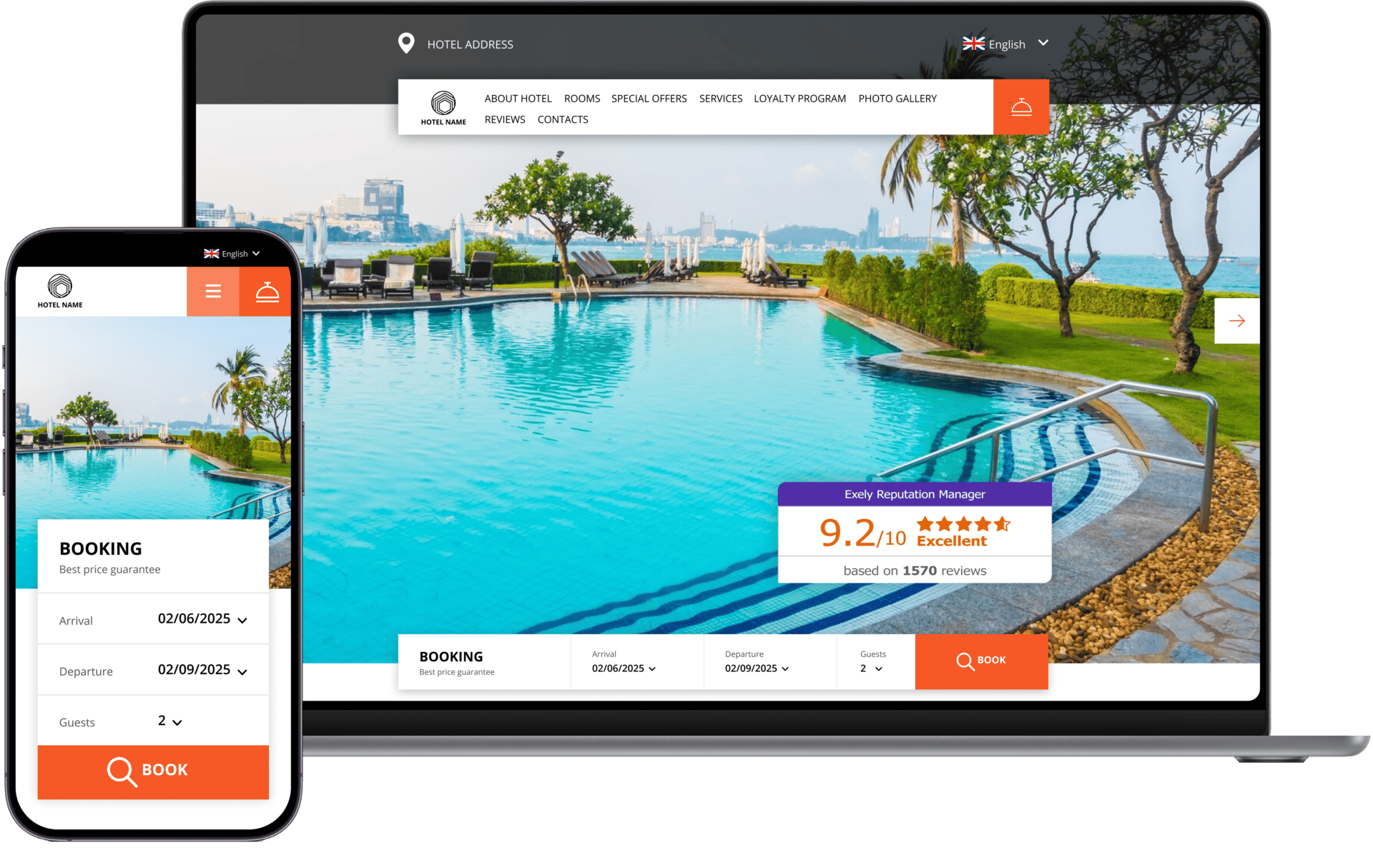 Official Partner of Exely | Hotel Booking Engine & Channel Manager